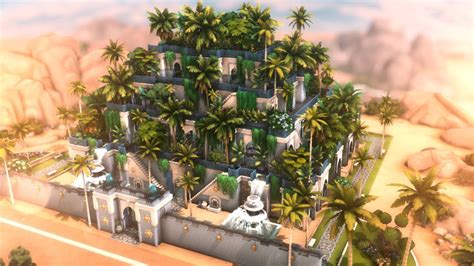 LES JARDINS SUSPENDUS DE BABYLONE SIMS 4 YouTube