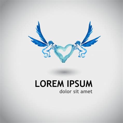 ᐈ Angels logos stock vectors Royalty Free angels logo images