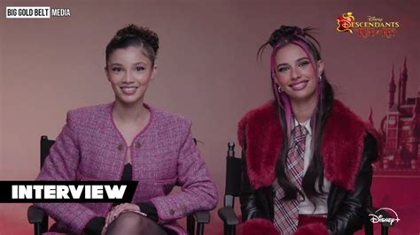 Malia Baker Kylie Cantrall Interview Descendants The Rise Of Red