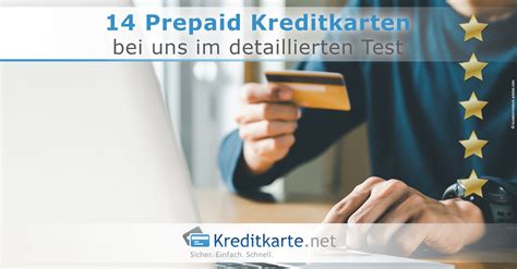 14 Prepaid Kreditkarten im jährlichen Test 1 Platz in der