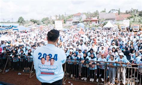 Dihadiri Ribuan Relawan Sahabat Bang Ara Dan Chris Yakinkan Prabowo