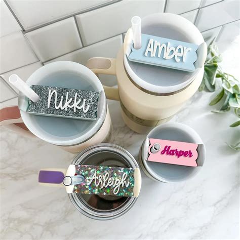 Amazon Personalized Stanley Tumbler Name Plate Custom Name