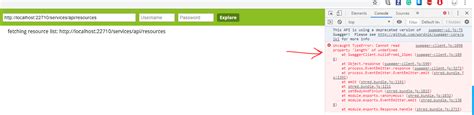 Swagger Is Not Working Due To Deprecated Issue Issue 5727