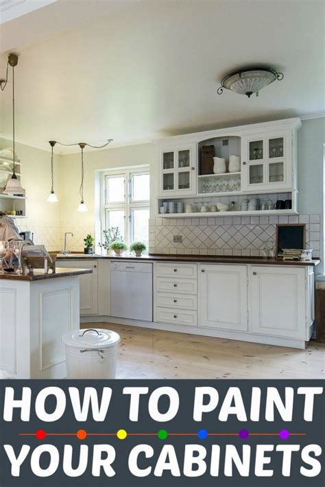 How To Paint Kitchen Cabinets Like A Pro Spy Geek