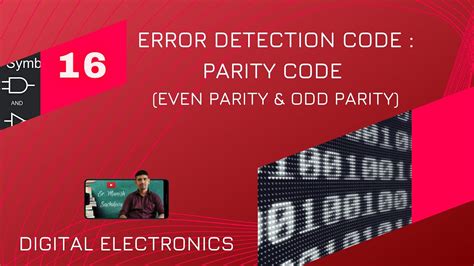 Error Detection Code Parity Even Parity Odd Parity YouTube