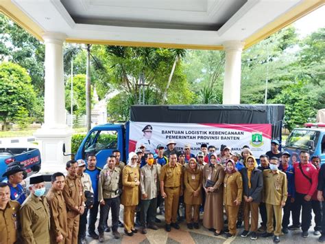 Pemprov Banten Kirim Bantuan Logistik Untuk Korban Gempa Cia