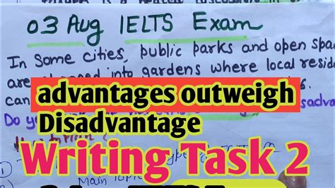 IELTS Writing Task2 3Aug 2024 IELTS Exam Writing Task2 Advantage