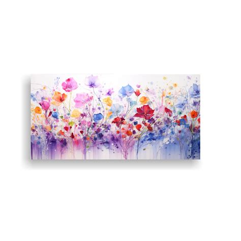 Cuadro Pintura Acrílica Sin Costuras Salpicada En Blanco Decocuadros