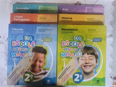 Coleção Completa Da Escola Para O Mundo 2 Ano Fundamental
