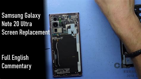 Samsung Galaxy Note 20 Ultra Screen Replacement YouTube