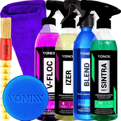 Kit Cera Carnauba Blend Shampoo V Floc Sintra Izer Vonixx Frete Gr Tis