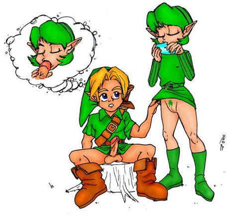 Post 8390 Kokiri Legend Of Zelda Link Ocarina Of Time Saria Xao