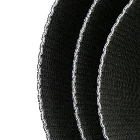 Hot Item Gepäck Förderband der besseren Qualität 3 6 mm schwarzes Pvk