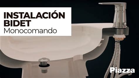 Instalación Bidet Monocomando Piazza YouTube