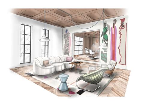 Dessin D Interieur De Maison En Perspective Ventana Blog