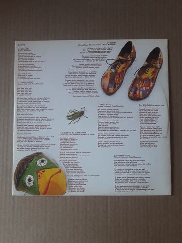 Lp Trem Da Alegria 1989 Encarte Carta Parcelamento Sem Juros