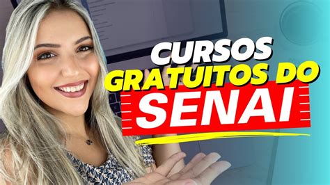 CURSOS ONLINE GRATUITOS Do SENAI Certificado Excel Assistente