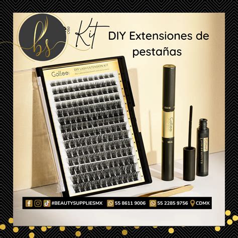 Kit de pestañas DIY Gollee D12 BEAUTY SUPPLIES MX
