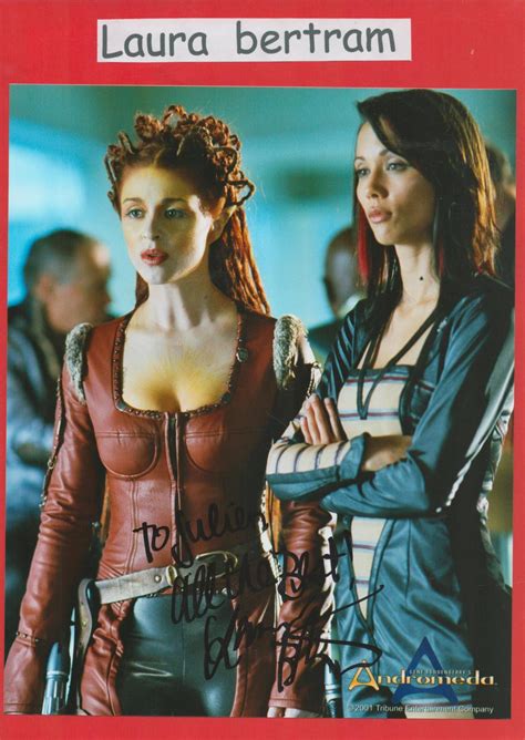 At Auction Laura Bertram Signed Colour Photo Promo Andromeda On An
