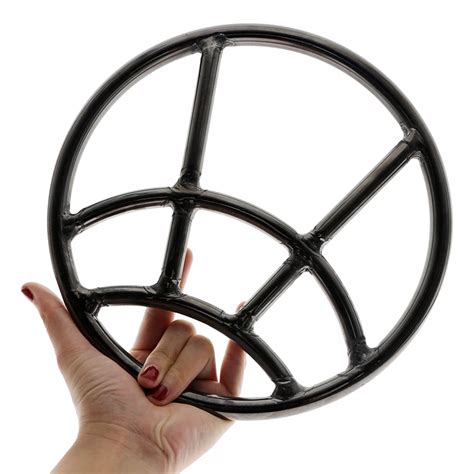 Schwarz Shibari Ring Japanischen Edelstahl SM Chasitity Suspension