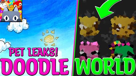 PSX LEAKS NEW DOODLE WORLD PET AND BREAKABLES Roblox Pet