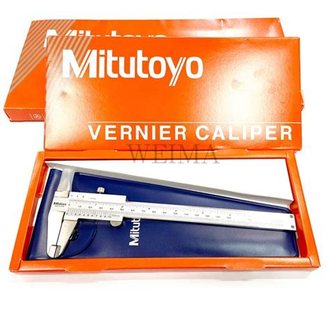100 ORIGINAL MITUTOYO VERNIER CALIPER 150mm 6 X 0 05mm 530 104