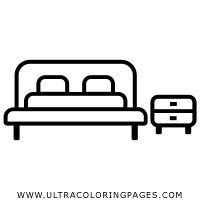 Dibujo De Cama Para Colorear Ultra Coloring Pages