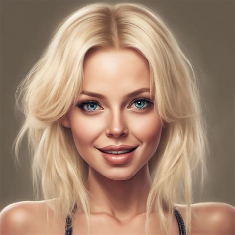 Brainwashed Blonde Bimbo Happy Huge Breasted Pre By Gunnyohone On Deviantart