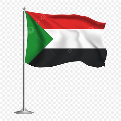 Nations Flags Clipart Transparent PNG Hd Sudan National Flag With