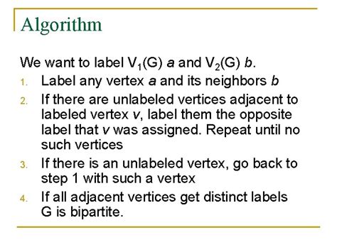 introduction to graph theory lecture 07 bipartite graphs