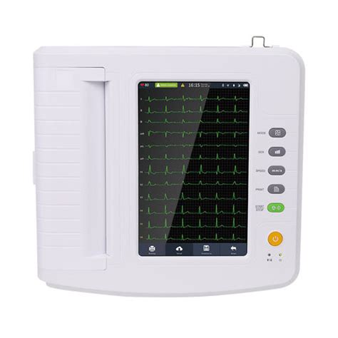 Electrocardiógrafo para diagnóstico en reposo ECG1212G Contec