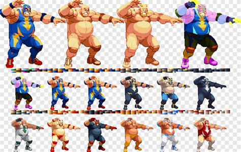 The King Of Fighters XIII Raiden Fighters Jet Zangief M U G E N Sprite