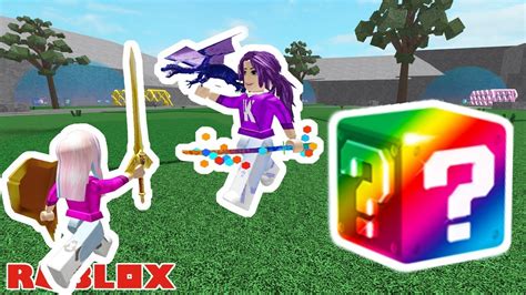 Rainbow Lucky Block Challenge Roblox Lucky Block Battlegrounds