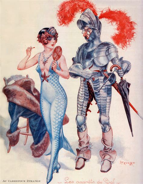 Au Carrefour Etrange De La Magazine La Vie Parisienne 1920
