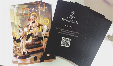 クロネMystic Girls on Twitter 新しい名刺届いた ˊ ˋ イベントでみかけたら貰ってね https t