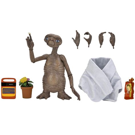 Neca E T The Extra Terrestrial Th Anniversary Ultimate E T Inch