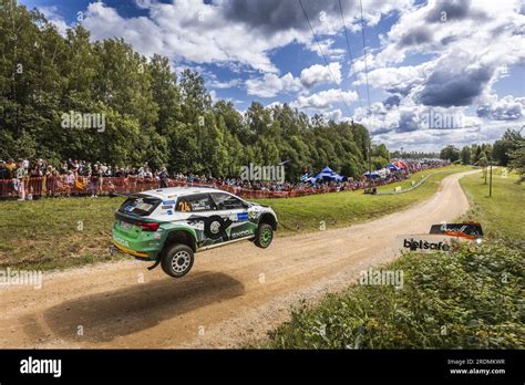 24 Sami PAJARI FIN Enni MÃLKÃNEN FIN TOKSPORT WRT SKODA Fabia