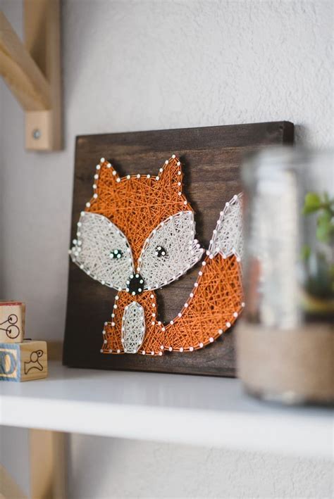 DIY Pour La Chambre Denfant Tableaux En Fils Tendus Originaux