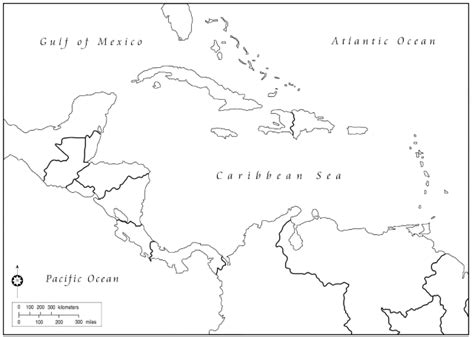 Central America Countries Capitals Diagram Quizlet
