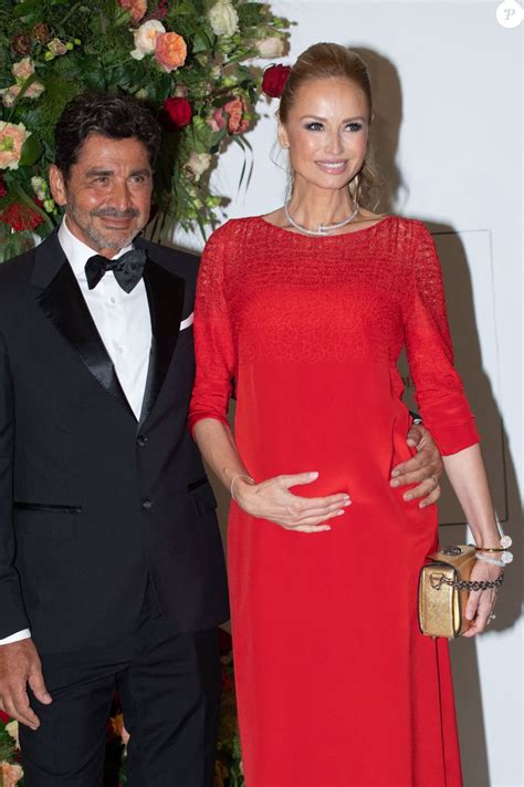 Adriana Karembeu enceinte et son mari André Ohanian 70ème édition du