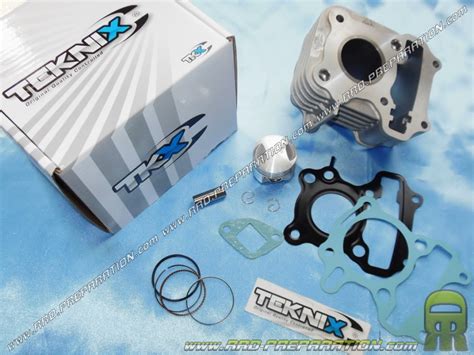 Cylindre piston sans culasse 50 Ø40mm TEKNIX aluminium pour SYM MIO