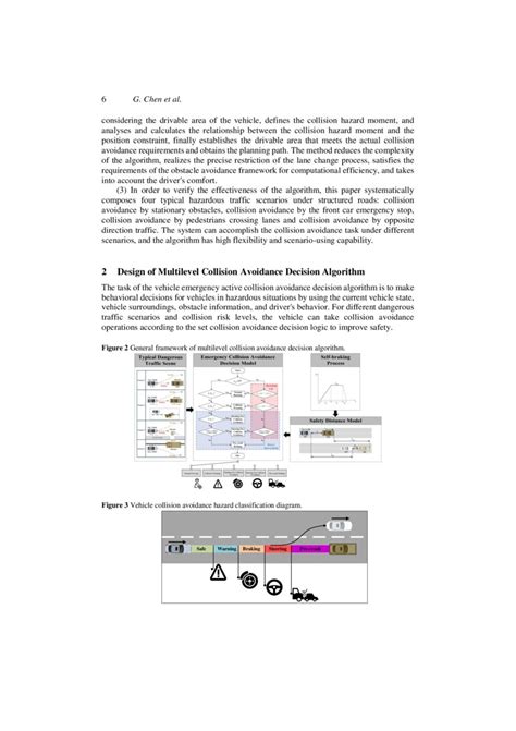 multi level decision framework collision avoidance algorithm in emergency scenarios deepai