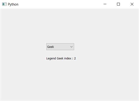PyQt5 Finding The Item Through Text In ComboBox GeeksforGeeks