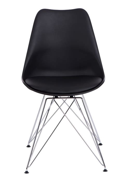 Krzesło INTESI Norden DSR czarne 82x52x49 cm Intesi Sklep EMPIK
