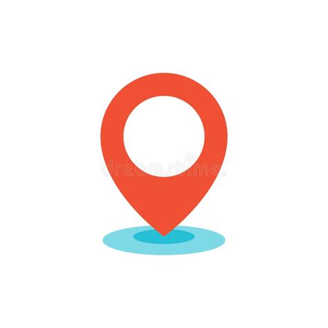 Red Maps Pin Location Map Icon Location Pin Pin Icon Vector Stock