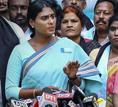Cong Leader YS Sharmila Spends Night In Office To