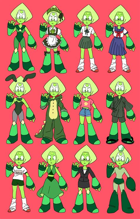Dress Up Peridot Steven Universe Peridot Steven Universe Ships Greg Universe Steven Universe