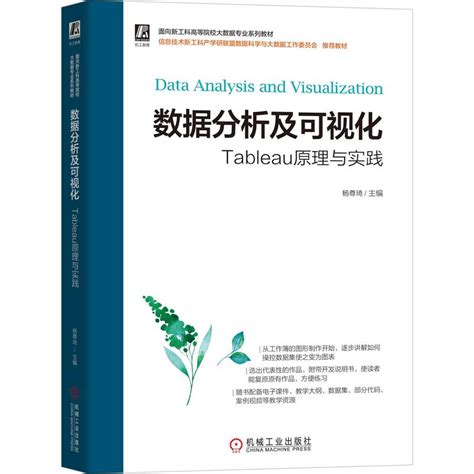 数据分析及可视化 tableau原理与实践杨尊琦 9787111703761面向新工科高等院校大数据专业系列教材 虎窝淘