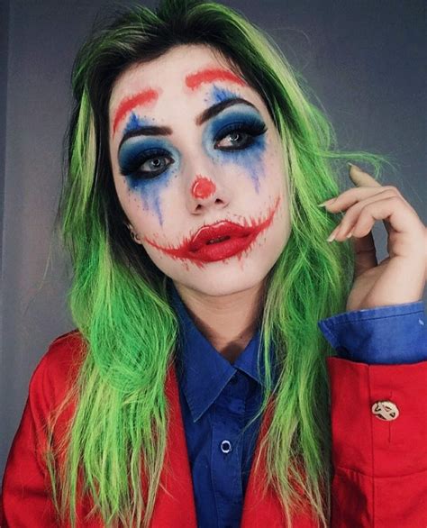 Joker Girl Joker Halloween Makeup Joker Makeup Halloween Makeup