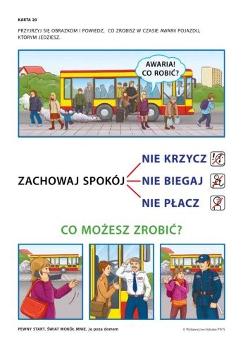 Page 6 PWN PEWNY START ŚWIAT WOKÓŁ MNIE Karty pracy Ja poza domem